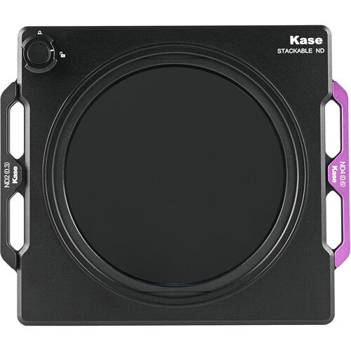 Kase Matte box Stackable ND Filter Master Kit (Filter Holder+ ND Filte ...